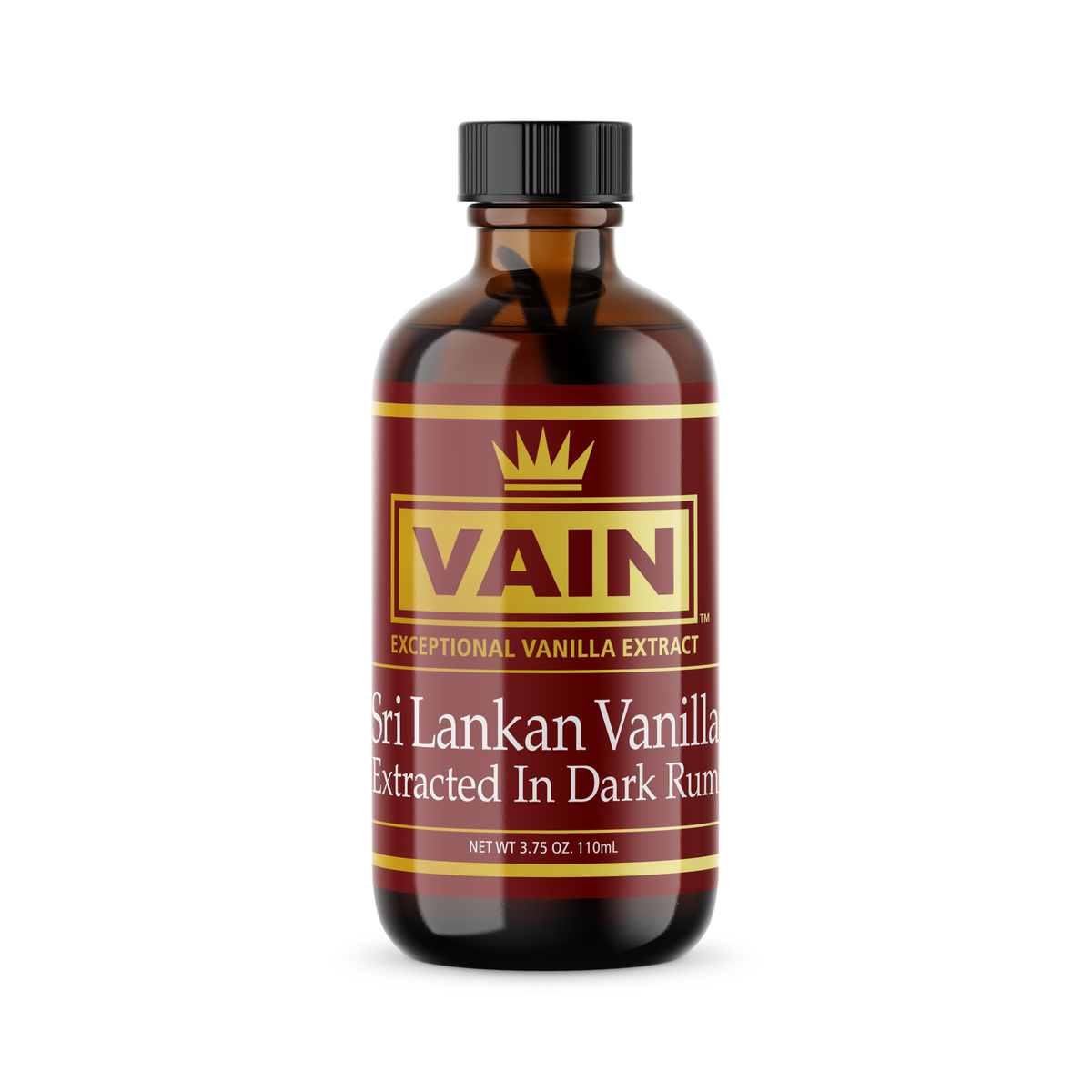 Sri Lankan Vanilla Extracted in Dark Rum – Vain Foods